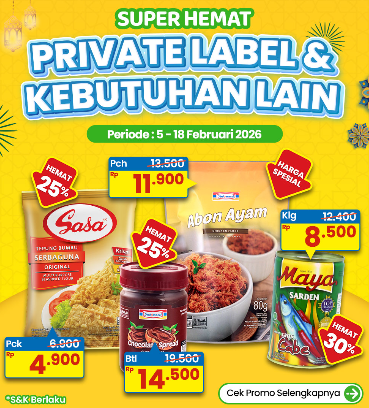 Private Label Indomaret! Nikmati Diskon Hingga 30% Untuk Berbagai ...