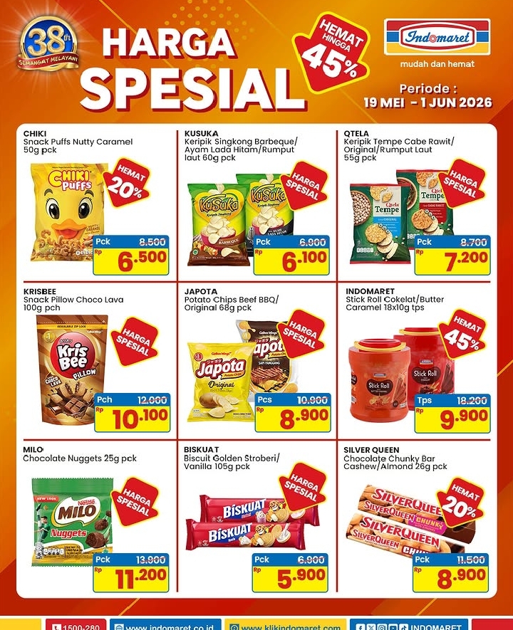 Promo Indomaret Terbaru 19 Mei - 1 Juni 2026: Indomie Ramen Rp5.800 ...