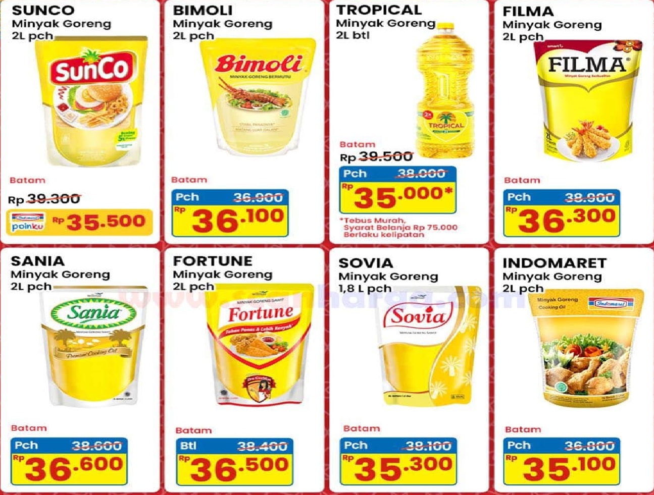 Hanya Sampai 11 Maret! Promo Minyak Goreng Indomaret 2L Turun Harga Rp ...