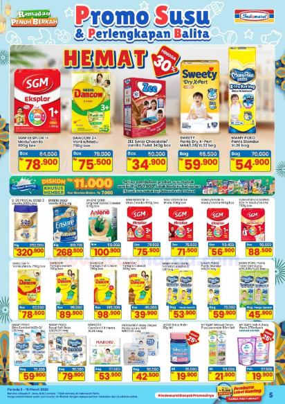 Promo Indomaret Minggu Ini 5-18 Maret 2026: Susu SGM Eksplor Hanya Rp39 ...