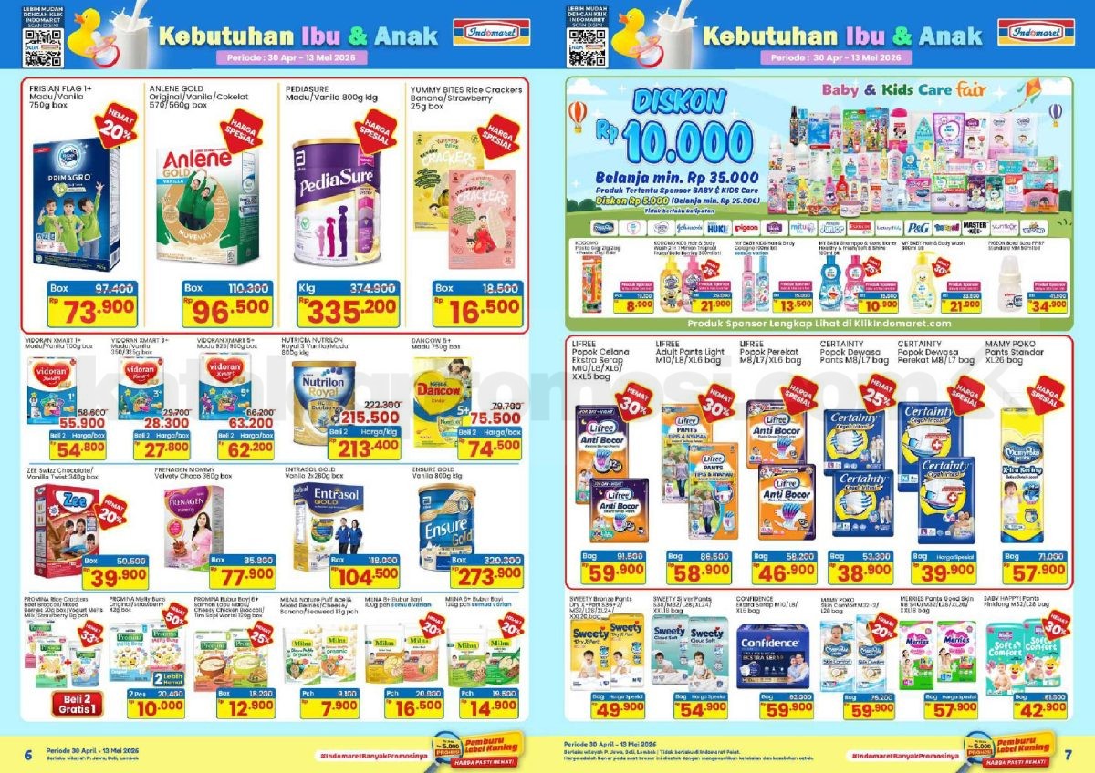Katalog Promo Indomaret 29 April - 5 Mei 2026: Beras dan Susu Anak ...